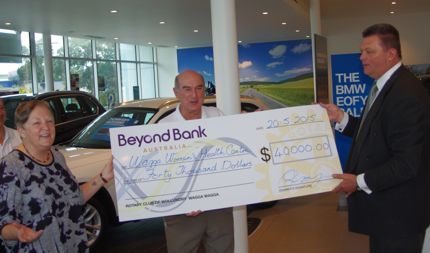 Cheque Presentation | Rotary Club of Wollundry