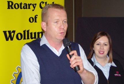 Guest Speaker -Eileen Friedlieb and Tim Caton | Rotary Club of Wollundry