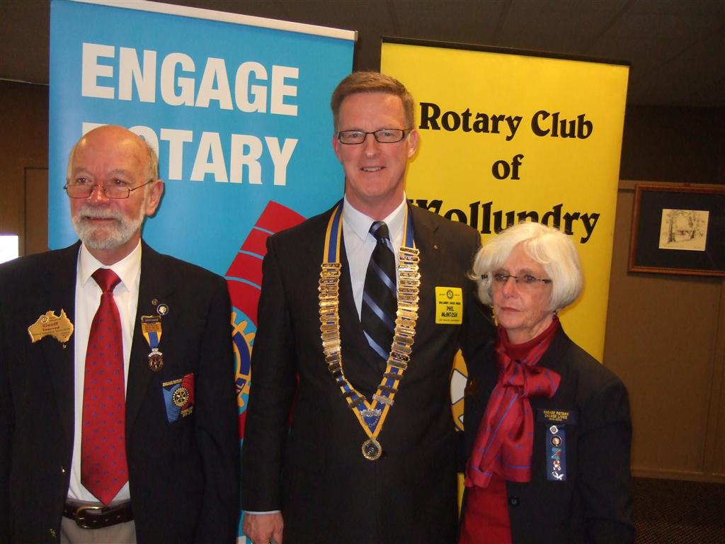 District Governor Visits | Rotary Club of Wollundry