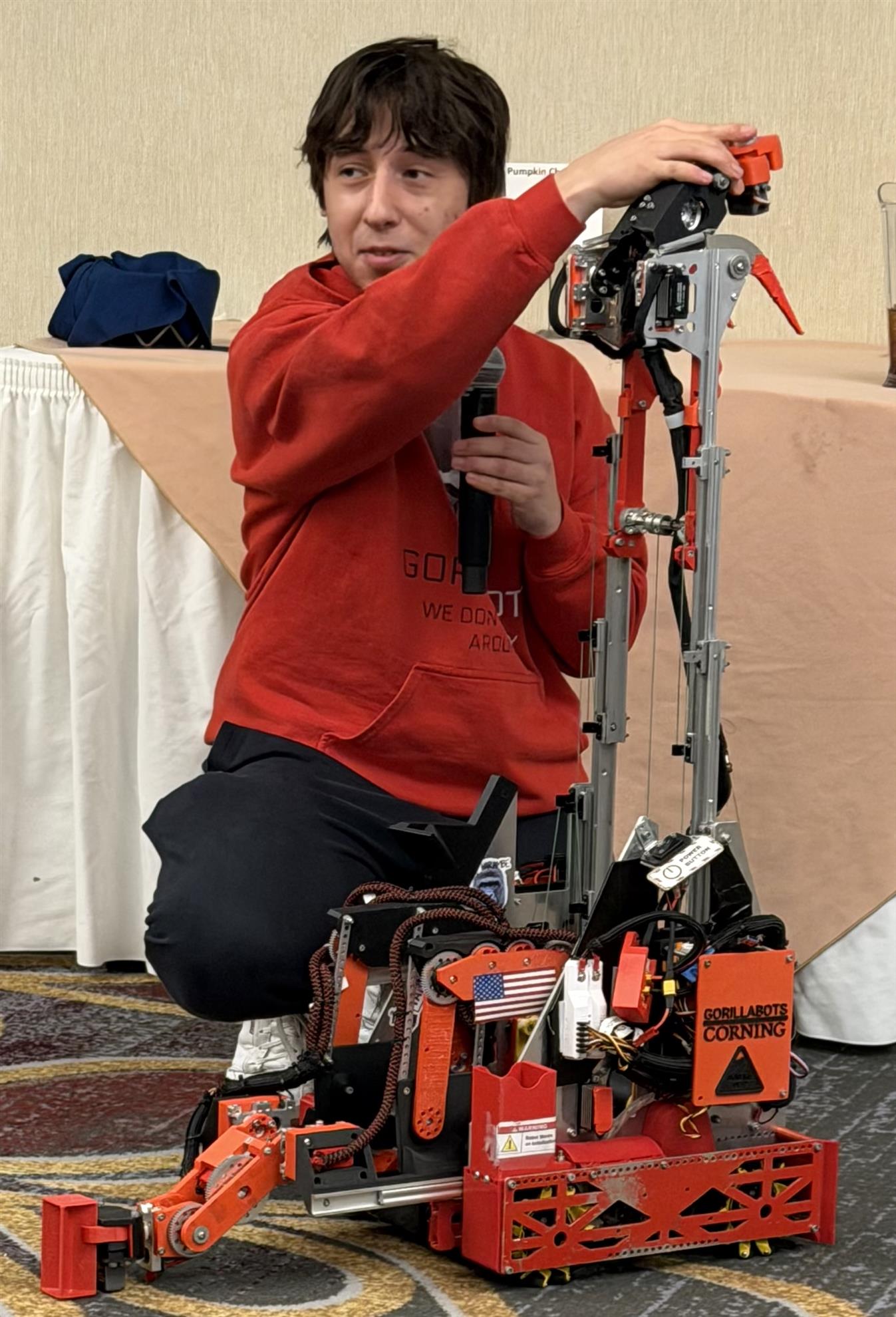 Corning Sponsors GorillaBots Team | Rotary Club of Corning