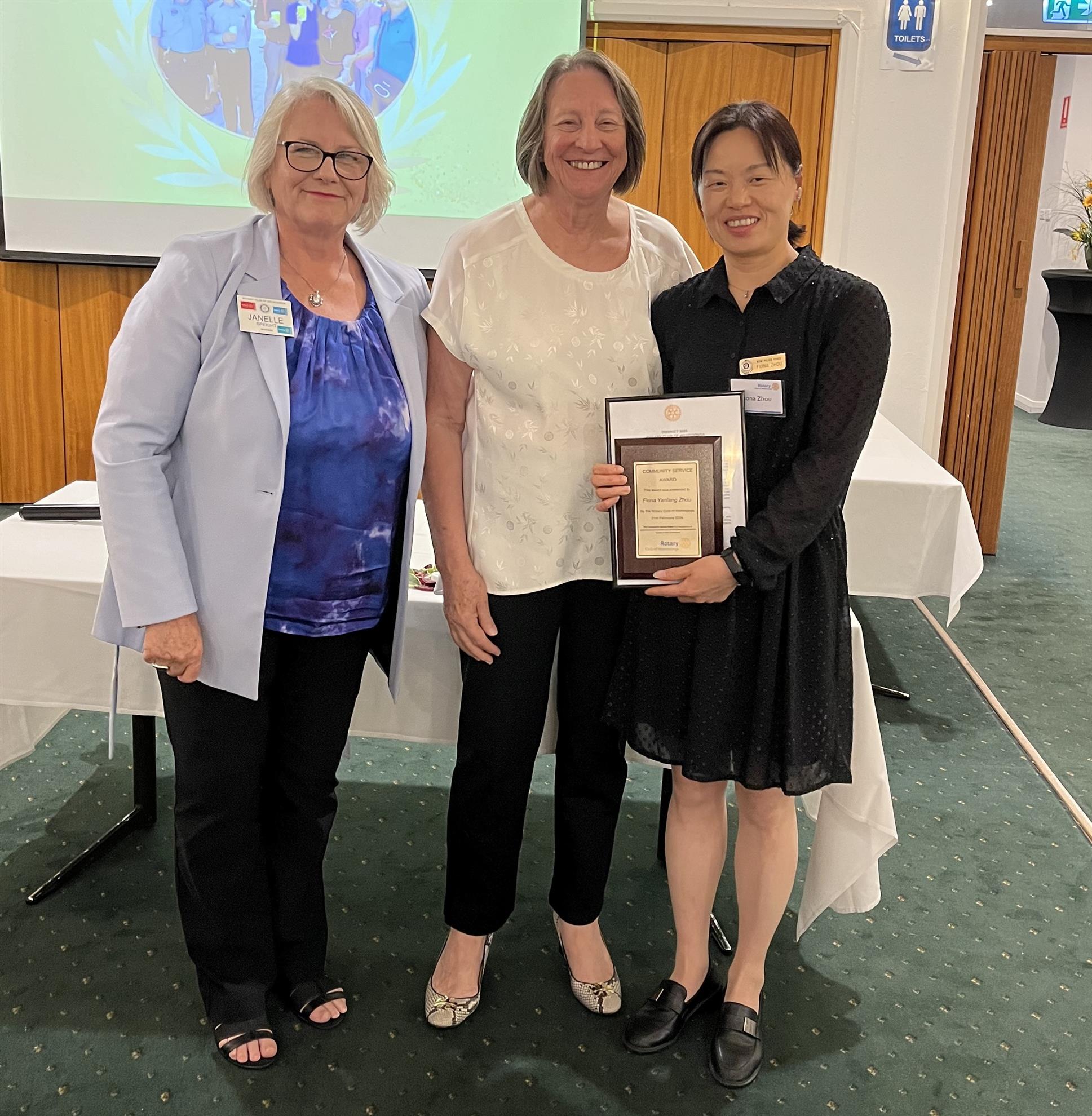 Presentation of Awards - 2024 | Rotary Club of Wahroonga