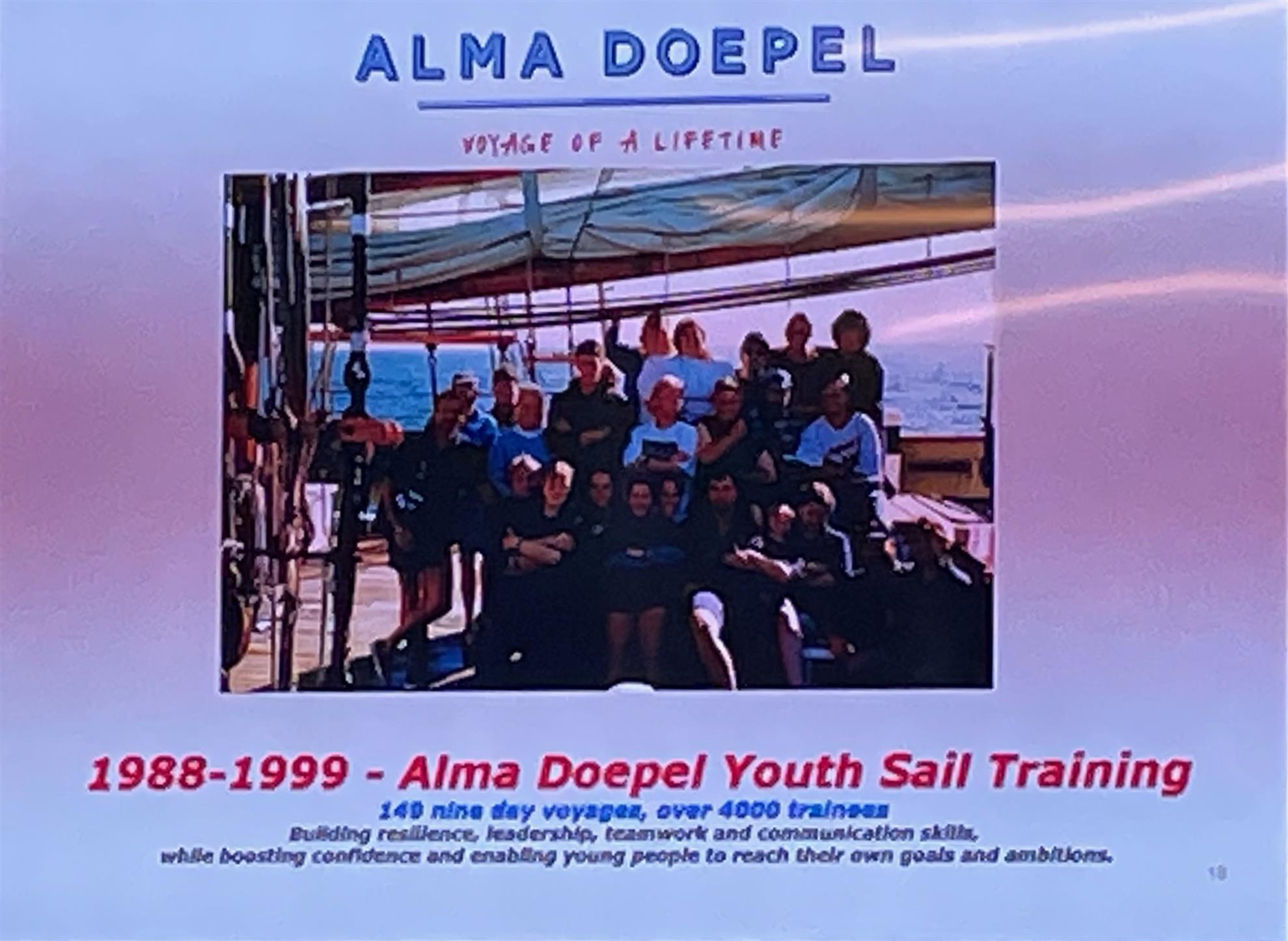 “Alma Doepel” Restoration | Rotary Club of Hawthorn