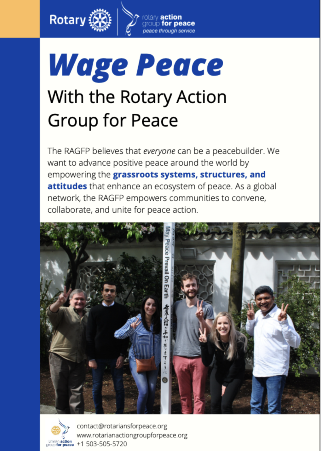 Rotary Action Group for Peace | Rotary Club of Hawthorn