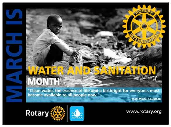 March is Water and Sanitation Month | Rotary Club of Hawthorn