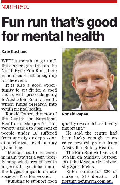 Fun Run Marketing | Rotary Club of North Ryde