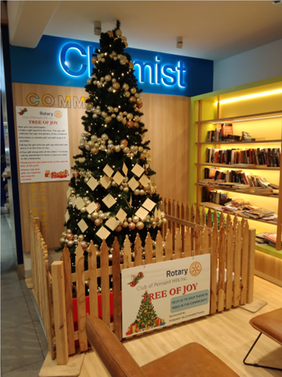 The 2023 Christmas Trees of Joy | Rotary Club of Pennant Hills