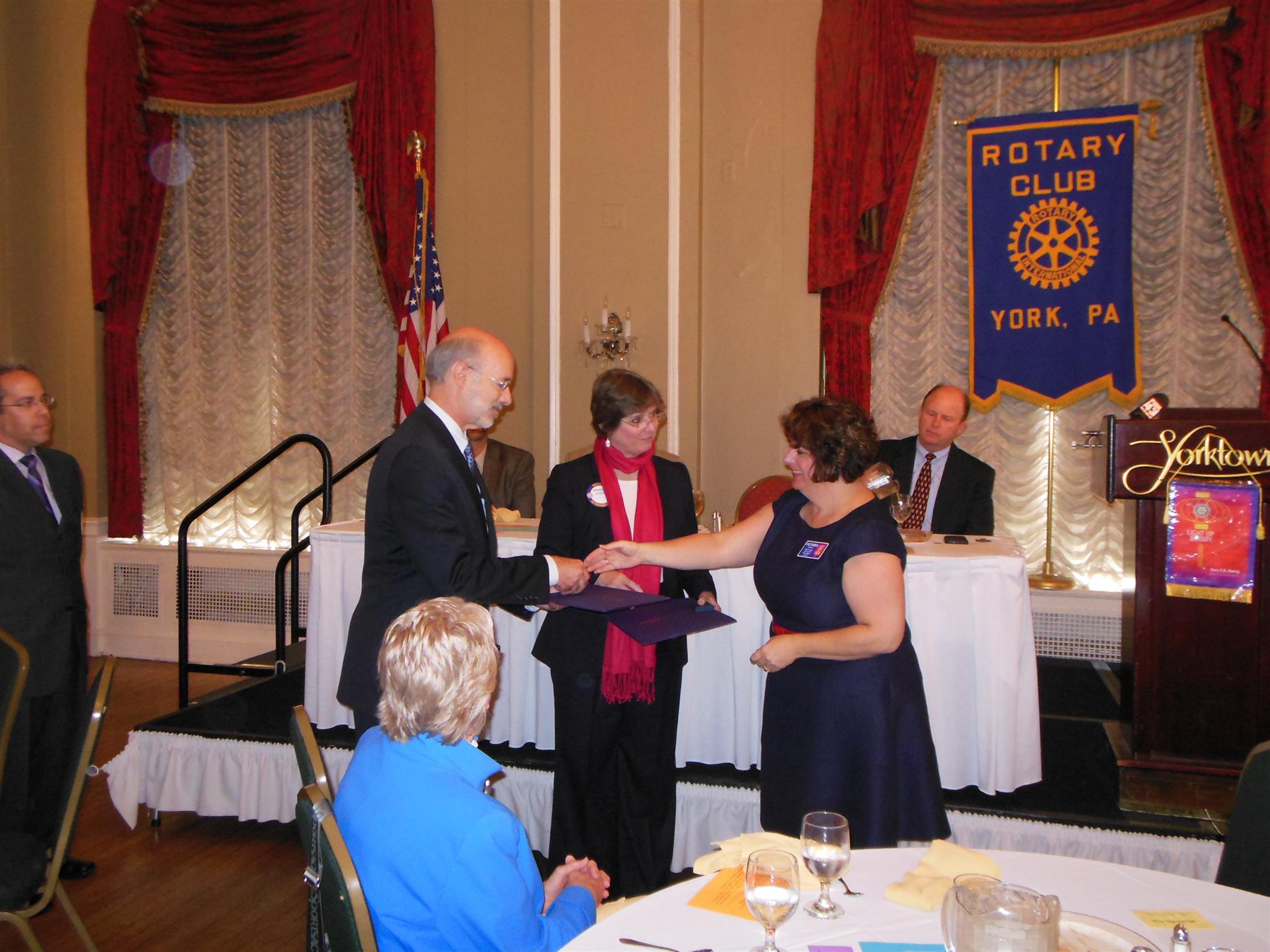 Wolfs honored with Paul Harris Fellow Award from Dr. & Mrs. Rodney ...