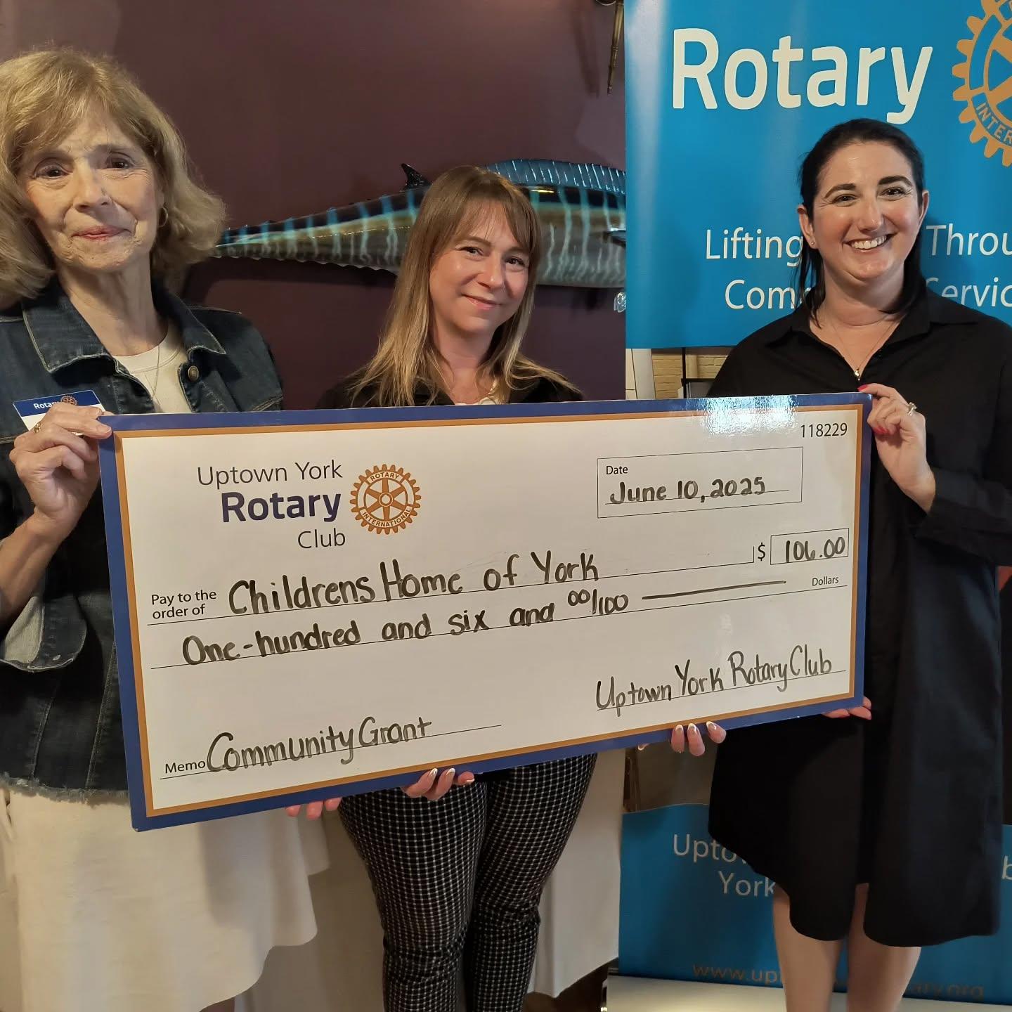 Uptown York Rotary Club Awards Community Grants | Uptown York Rotary Club
