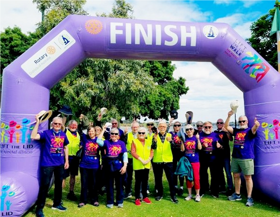BOORAGOON ROTARY - Lift the Lid Walk for Mental Health | Rotary Club of ...