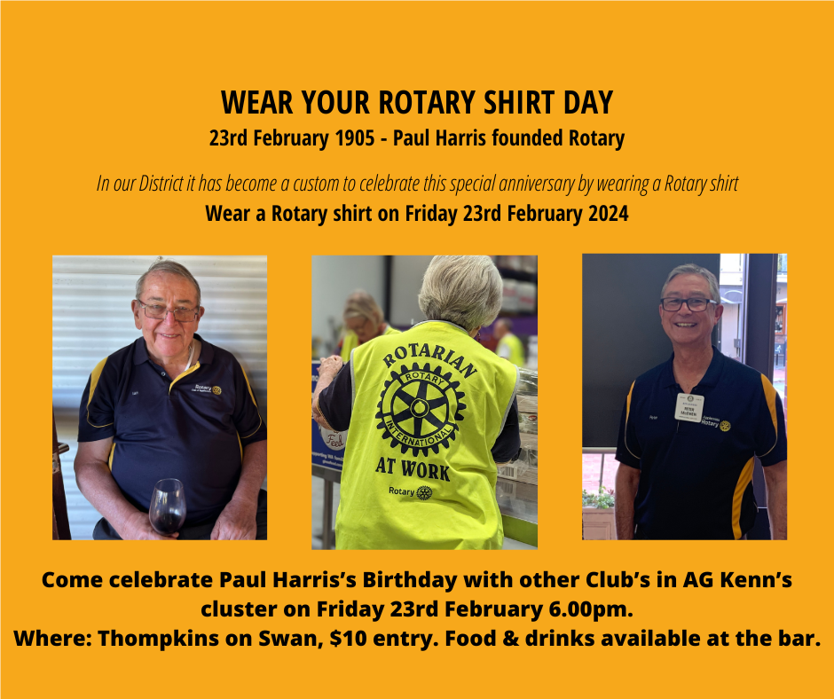 AG Kenn's Musings | Rotary Club of Applecross