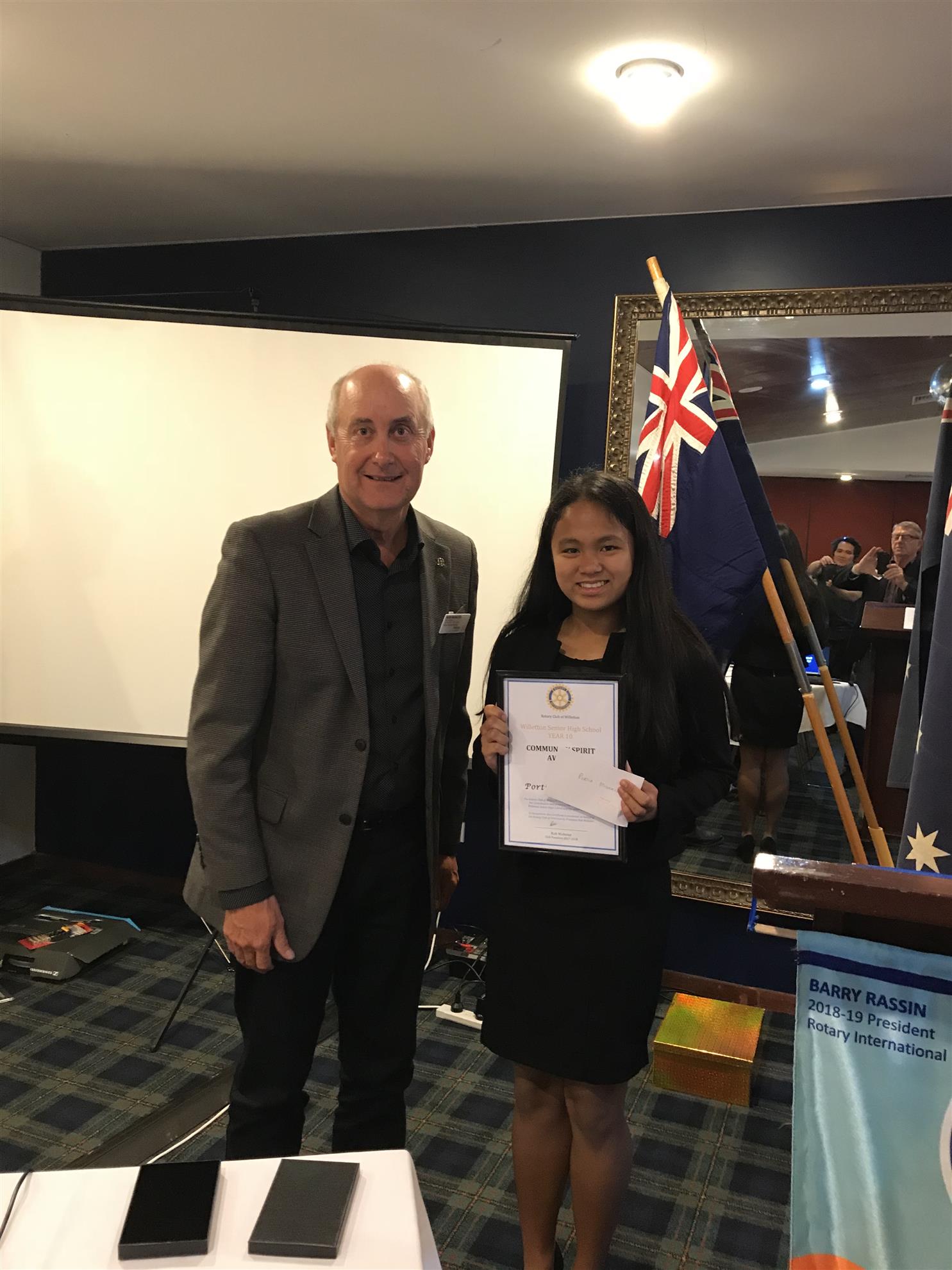 WSHS AWARDS-THE YOUNG ACHIEVERS AND AN OUTSTANDING TEACHER TOO | Rotary ...