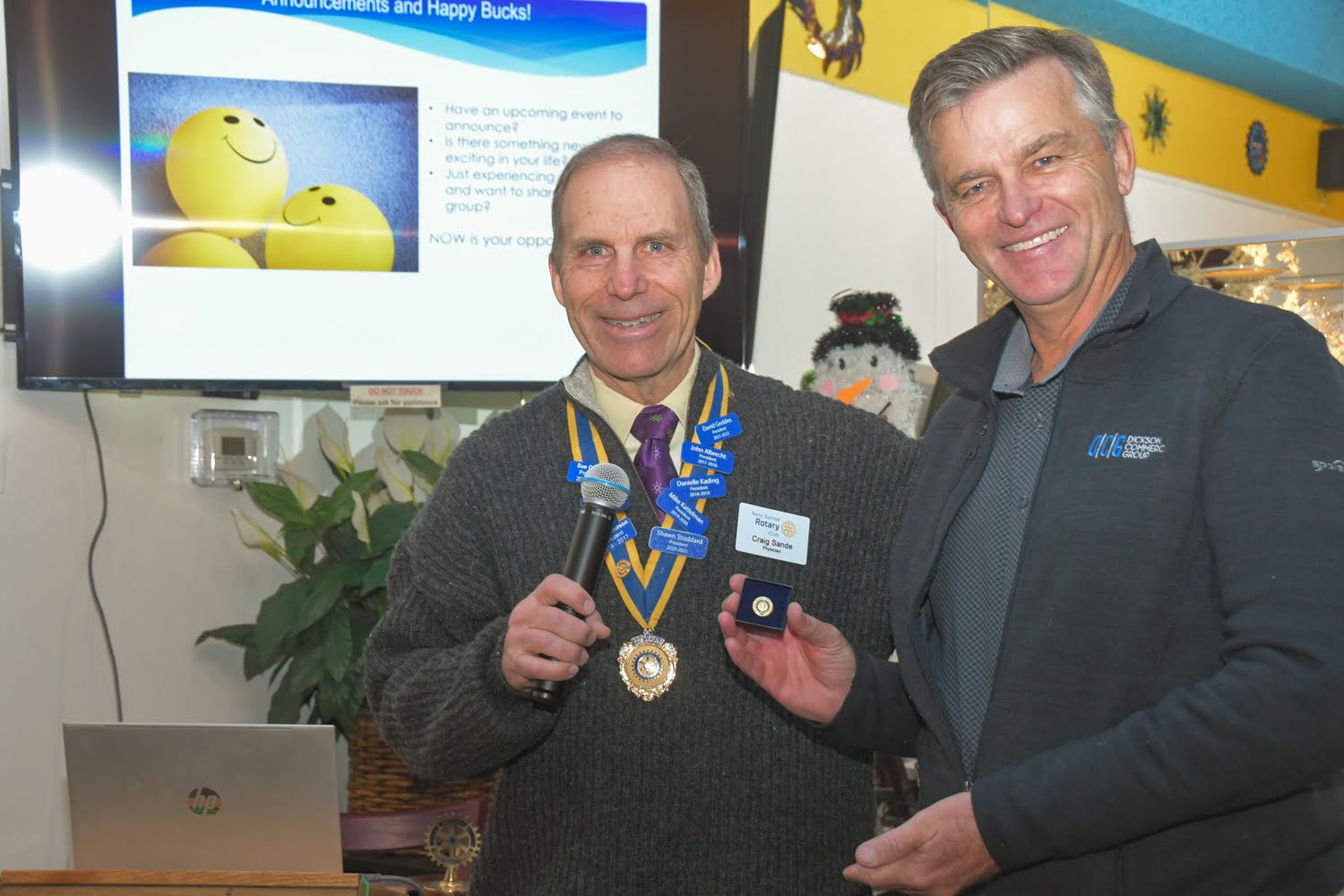 David Geddes - Paul Harris Plus One Recognition | Rotary Club of Reno ...