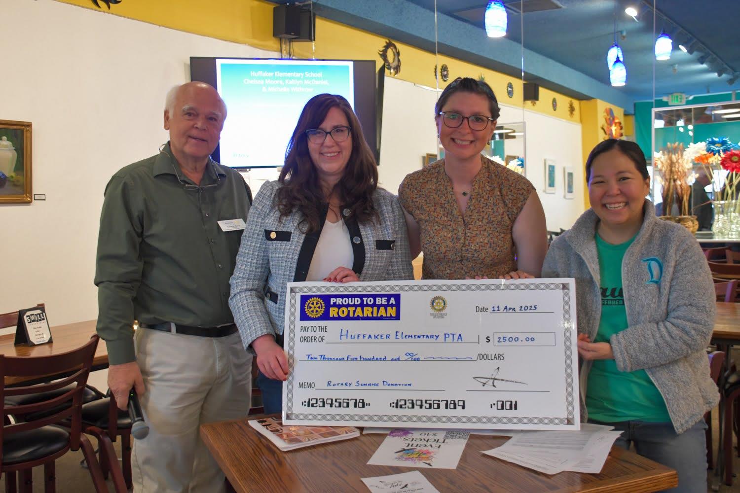 Huffaker Elementary School Partners in Education | Rotary Club of Reno ...