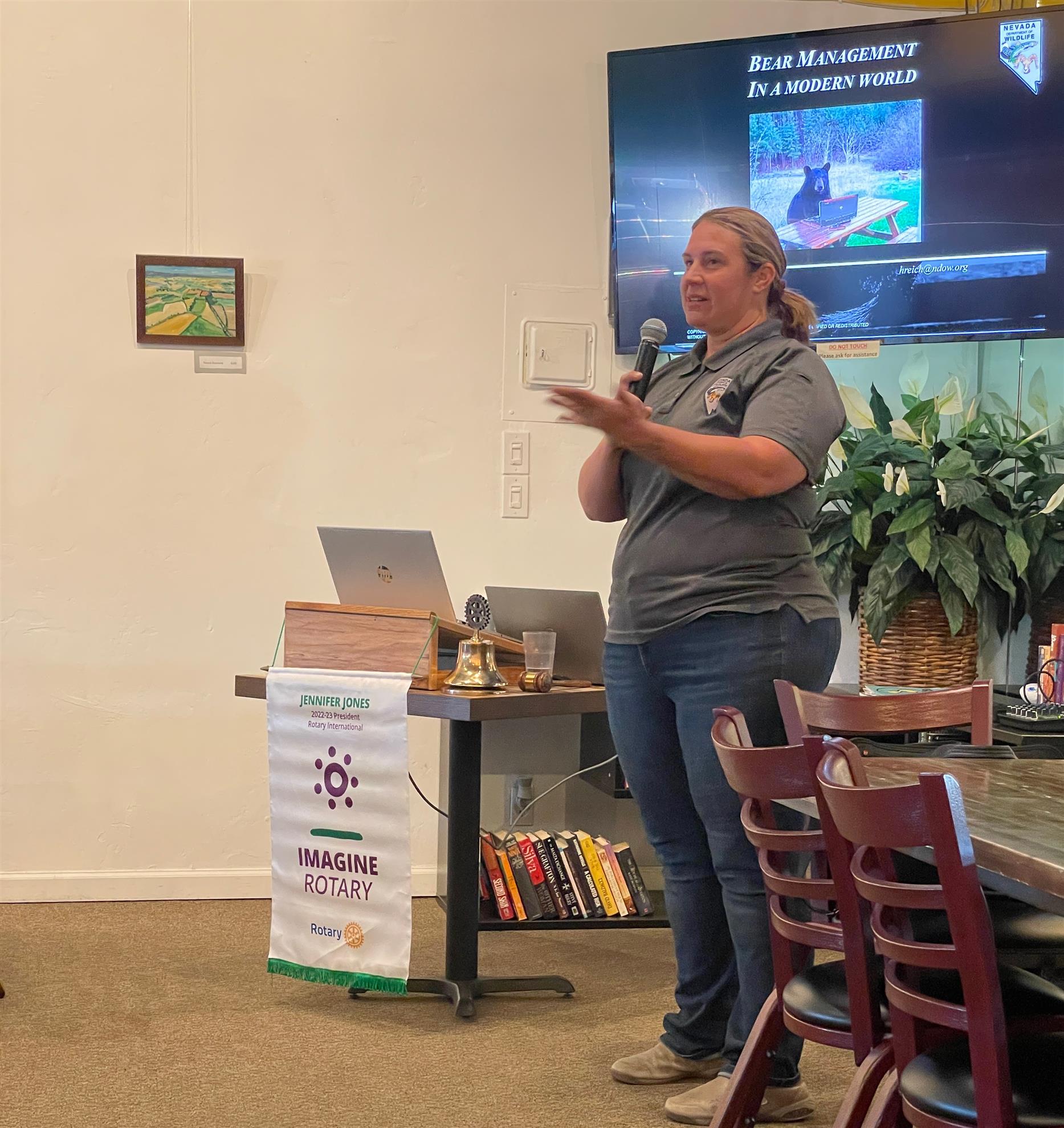 Last Speaker - Black Bears in Nevada | Rotary Club of Reno Sunrise