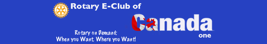 Home Page | Rotary E-Club of Canada One