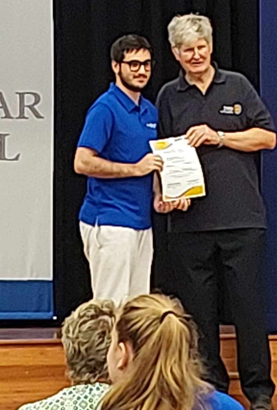 RYLA Report - Kian Safaei | E-Club of Greater Sydney