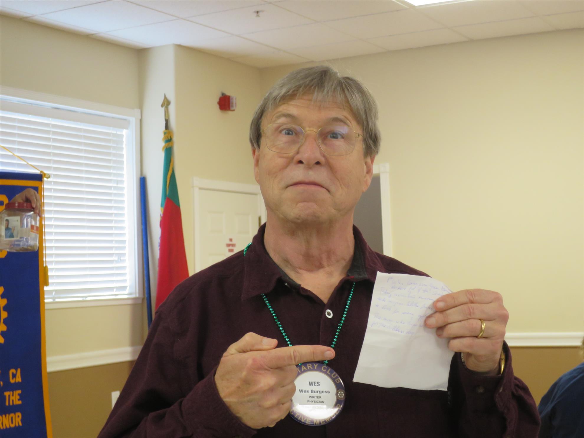 Foghorn June 9, 2016 Mtg - Bill Klear on Disaster Preparedness | Rotary ...