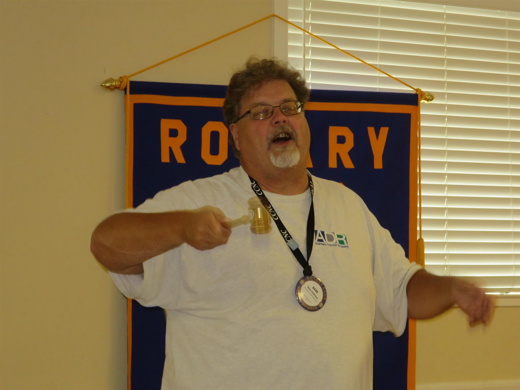 Foghorn June 9, 2016 Mtg - Bill Klear on Disaster Preparedness | Rotary ...