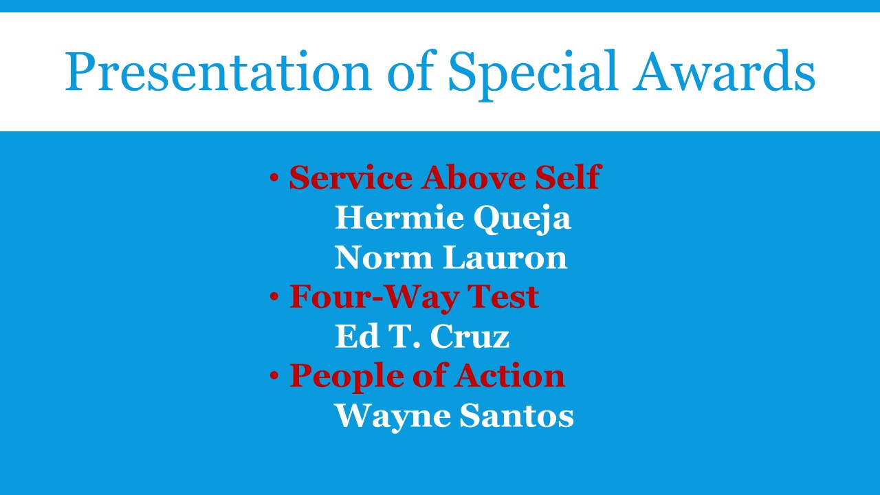 Induction Program | Rotary Club of Northern Guam