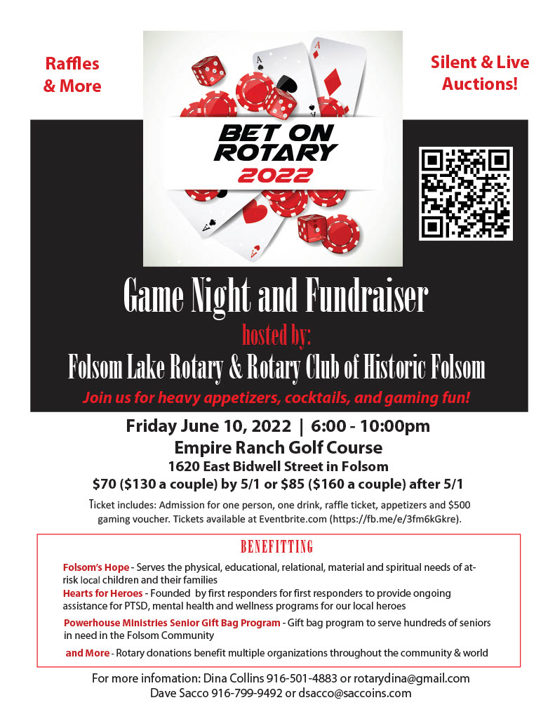 Rotary Club of Folsom Fun Event | Rotary Club of Rancho Cordova