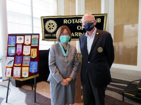 RCMC and Yangon become sister clubs | Rotary Club of Marina City