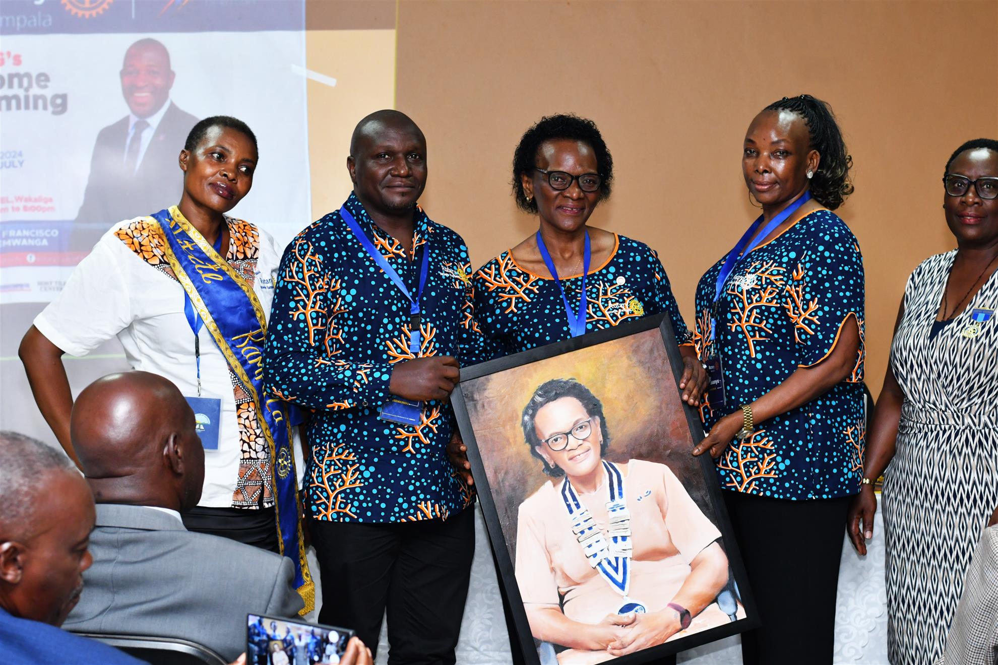 The Home Coming of IPDG Francisco Ssemwanga | Rotary Club of Nateete ...