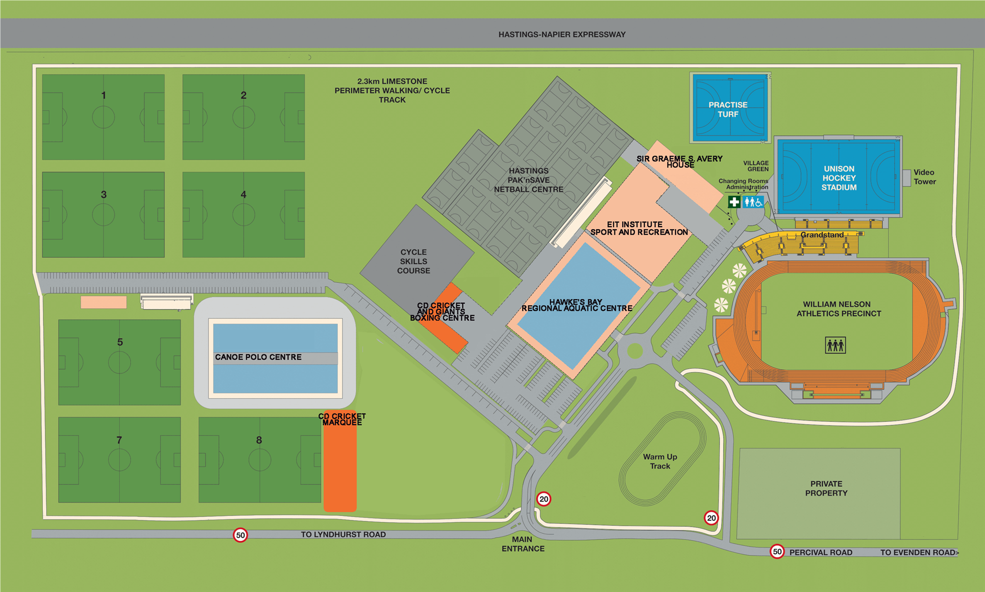 Visit to HB Regional Sports Park … | Rotary Club of Ahuriri Sunrise