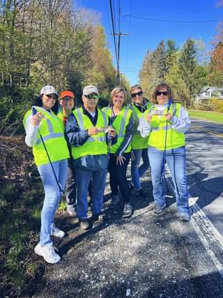 Road clean up! | Rotary Club of Mountaintop