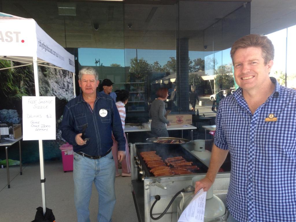 BBQ Helensvale Community Centre | Rotary Club of Coomera Valley