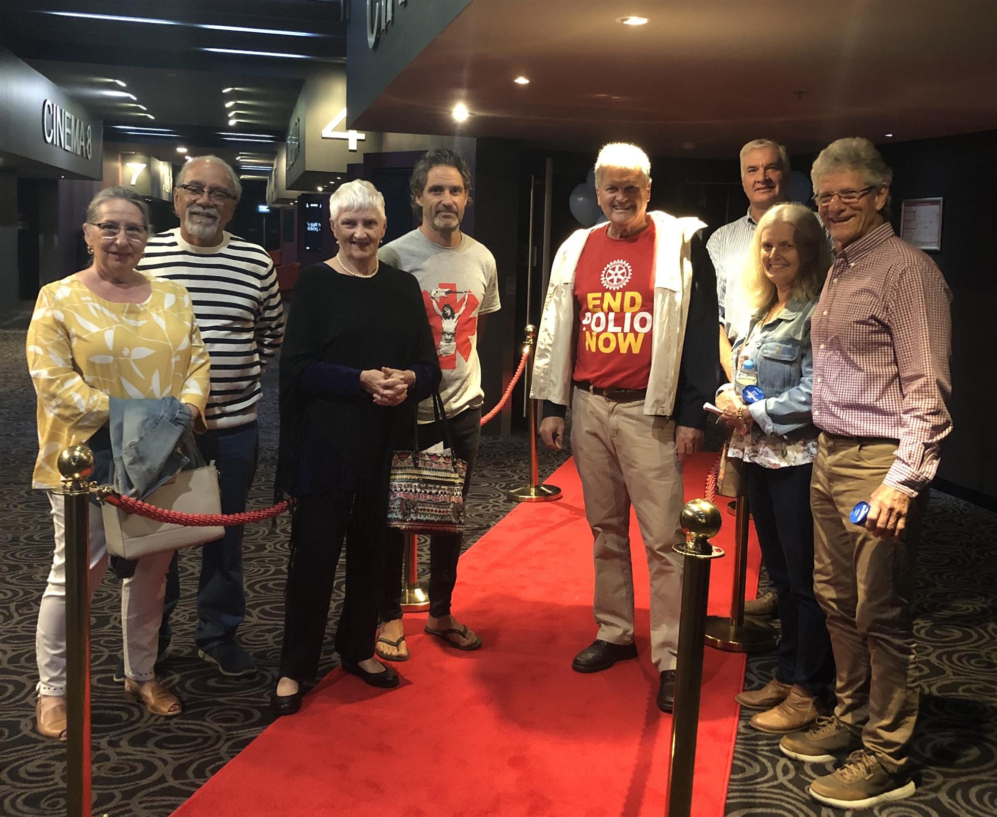 Another Successful Polio Movie Night | Rotary Club of Burleigh Heads
