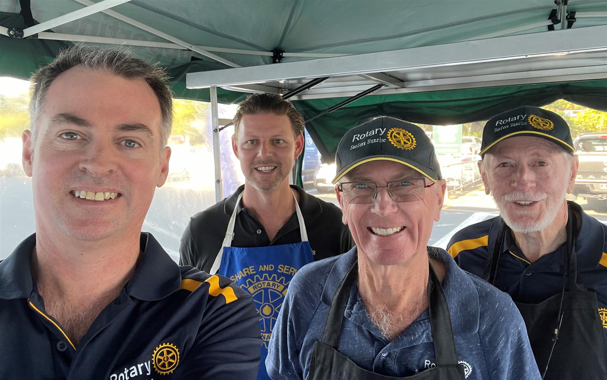 Very successful Bunnings Sausage Sizzle on Sunday | Rotary Club of ...