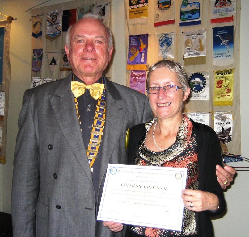 Vale Christine Carberry | Rotary Club of Surfers Sunrise