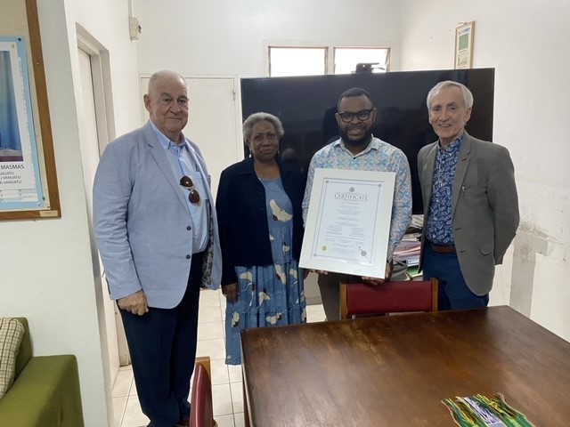Breaking News: Vanuatu X-Ray Unit had been formally transferred ...