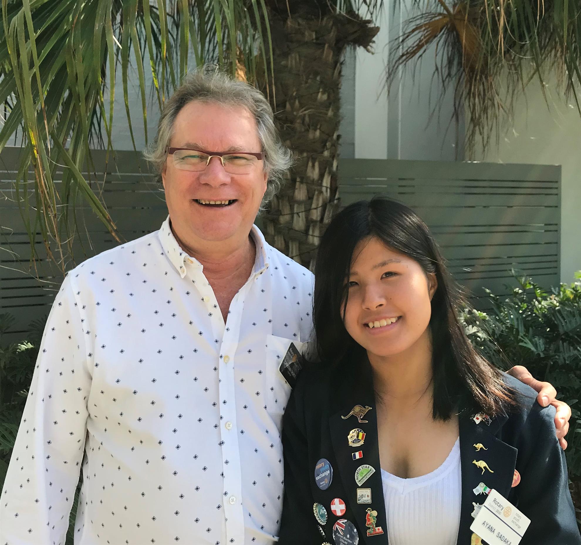 Our YE Student from Japan - Ayana Sadaka | Rotary Club of Surfers Sunrise