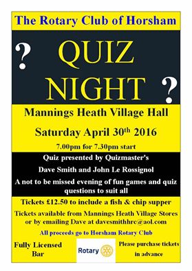 Stories | Rotary Club of Horsham