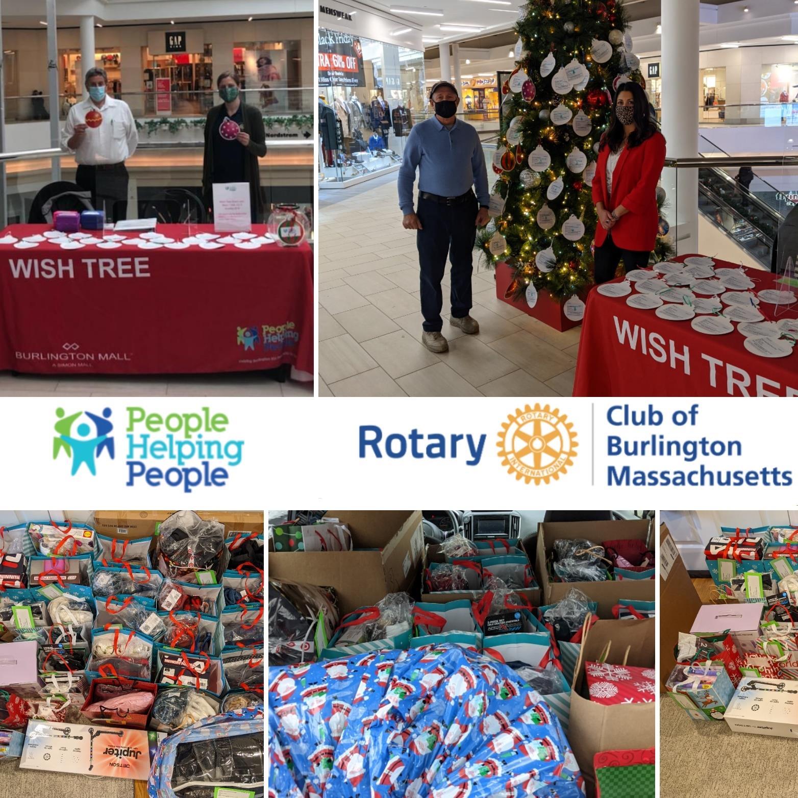 People Helping People Wish Tree | Rotary Club of Burlington
