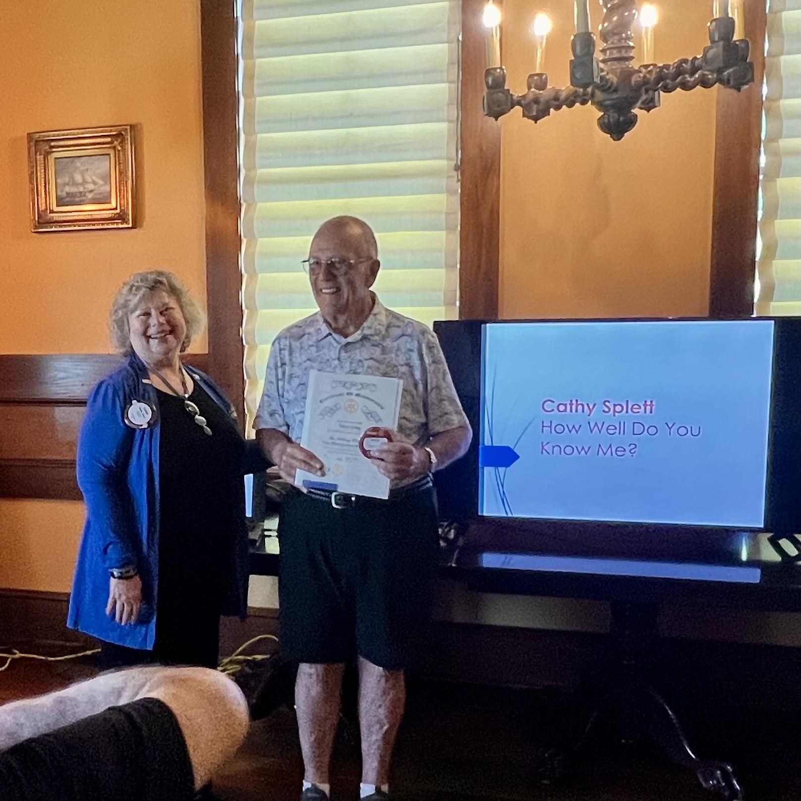 Welcome New Member Steve Lily | San Marcos Rotary Club
