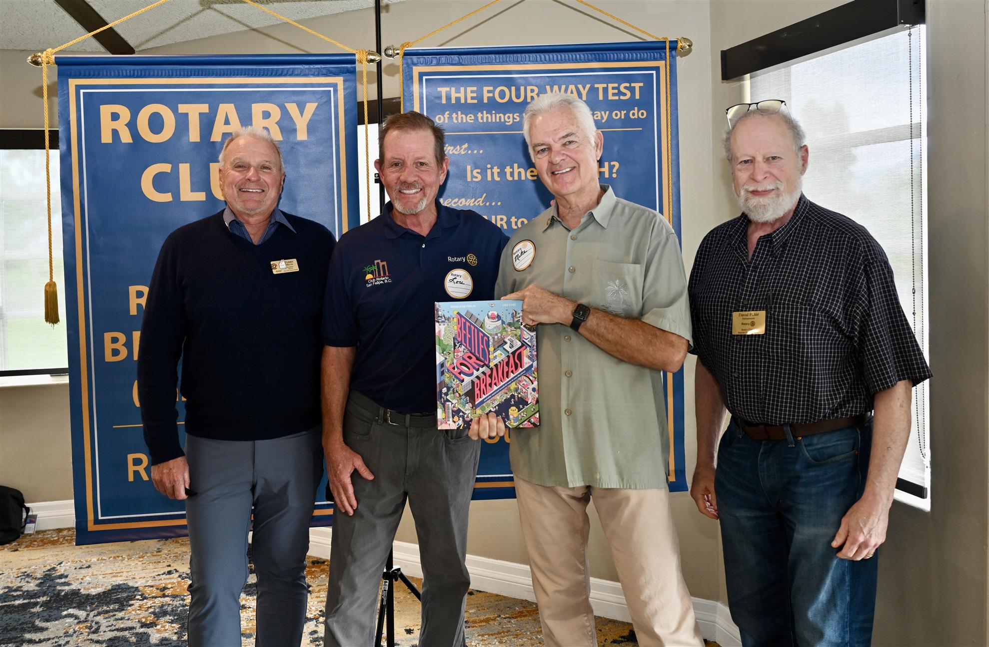 RB Rotary March 6, 2025 Meeting Bulletin & Images by Bill Brehm ...