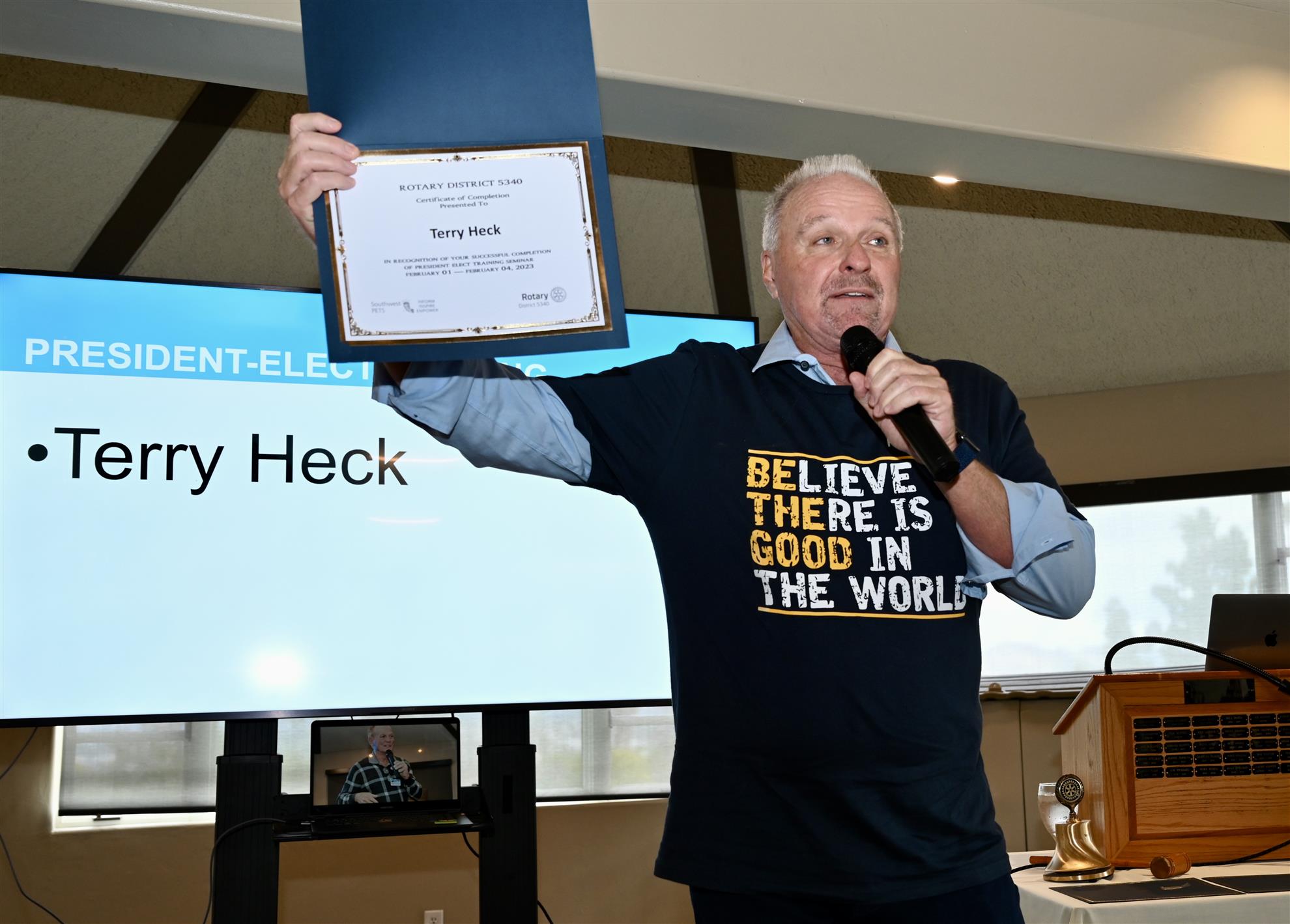 RB Rotary February 8, 2024 Meeting Minutes & Images by Bill Brehm ...