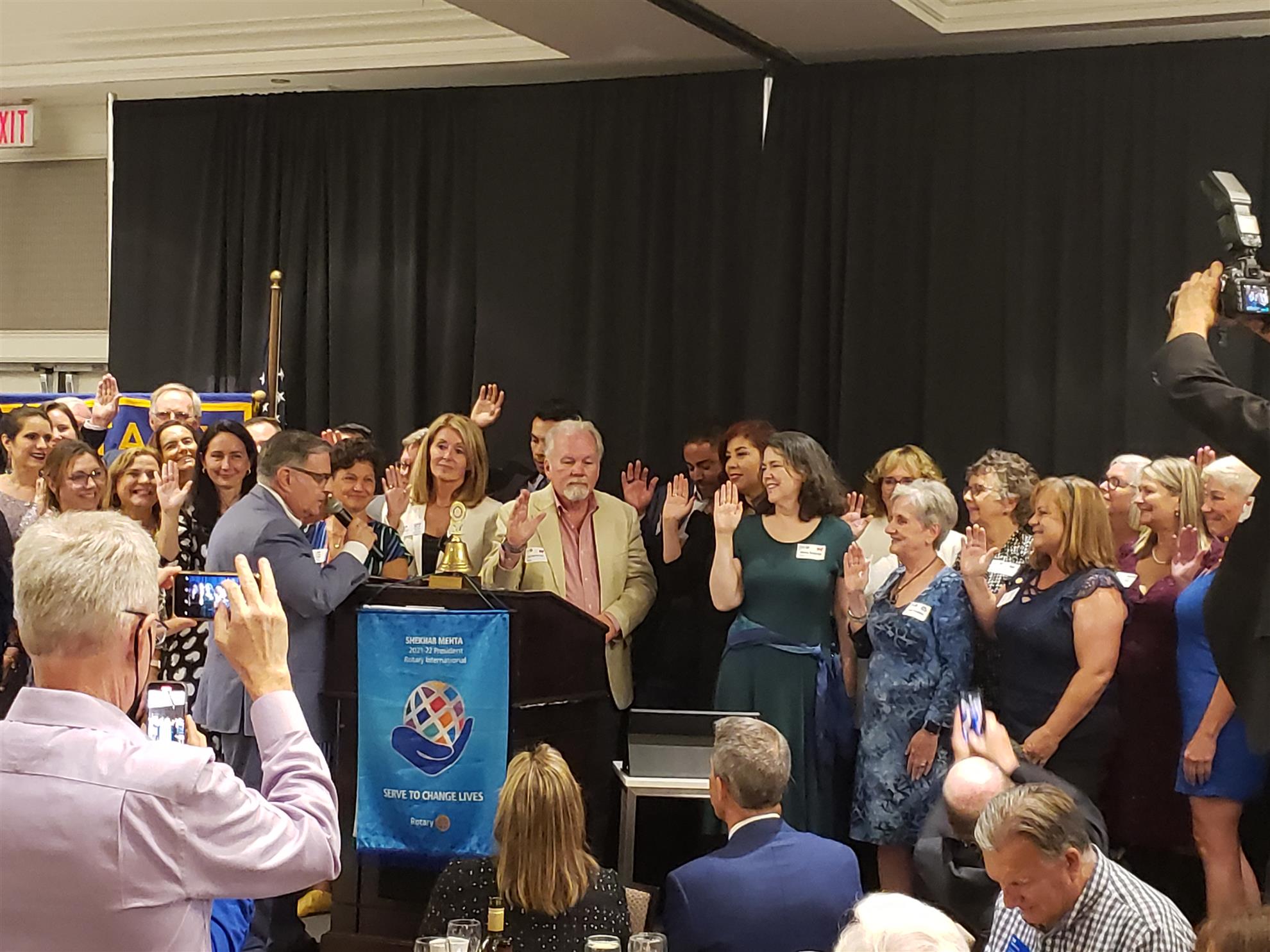 Swearing in of new Club Presidents | Rotary Club of Fallbrook Village