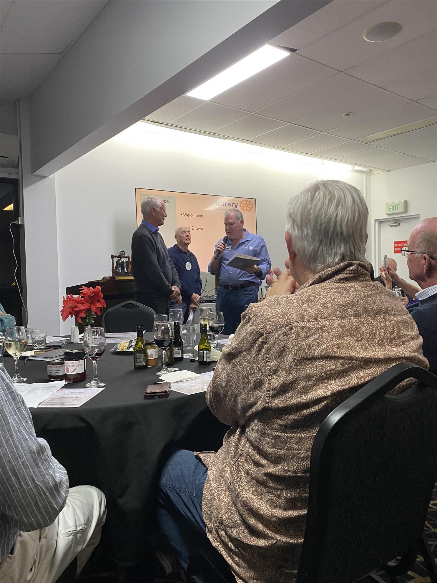 New member induction | Rotary Club of Caloundra Pacific