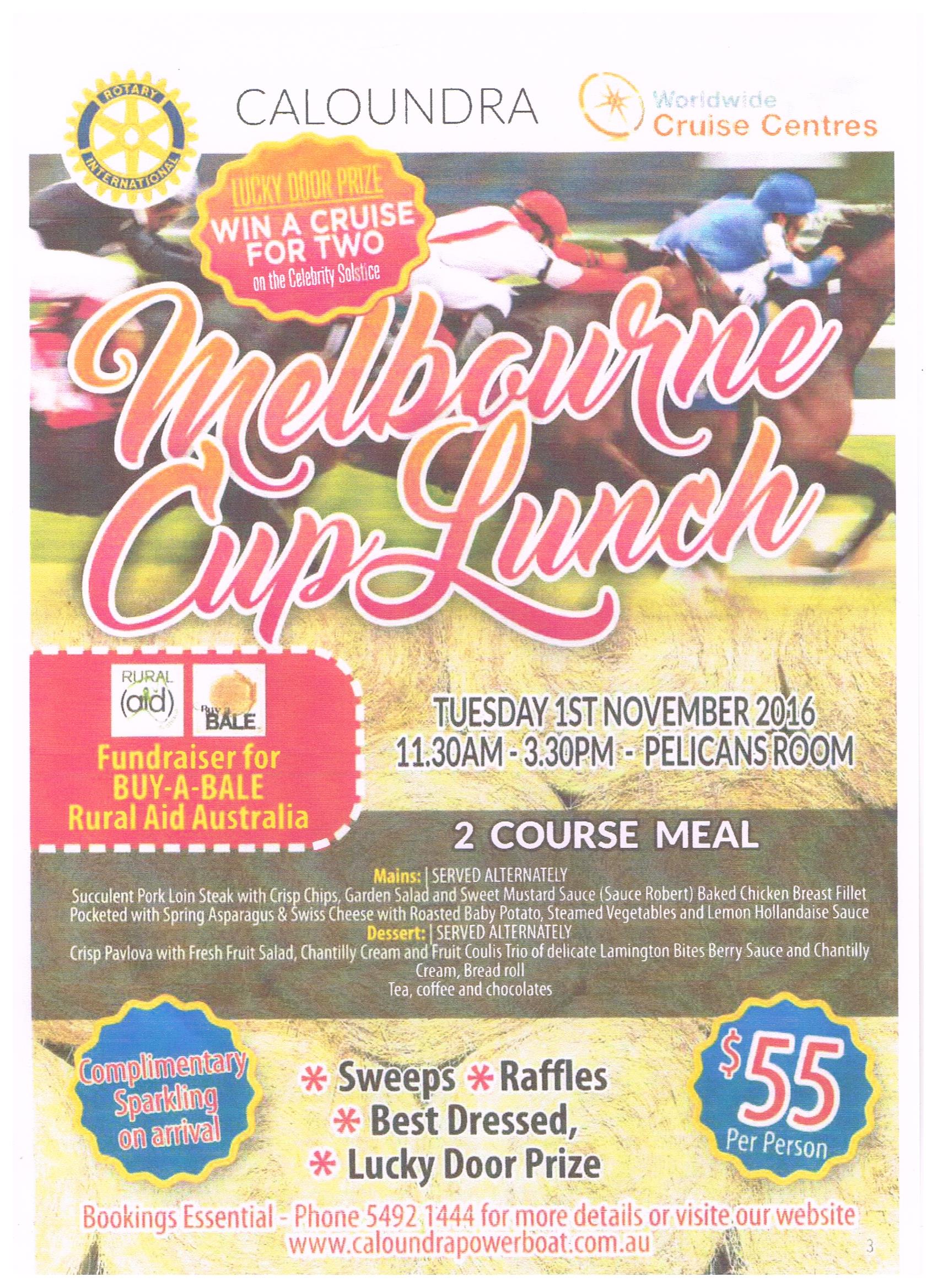 Melbourne Cup Function | Rotary Club of Caloundra Pacific