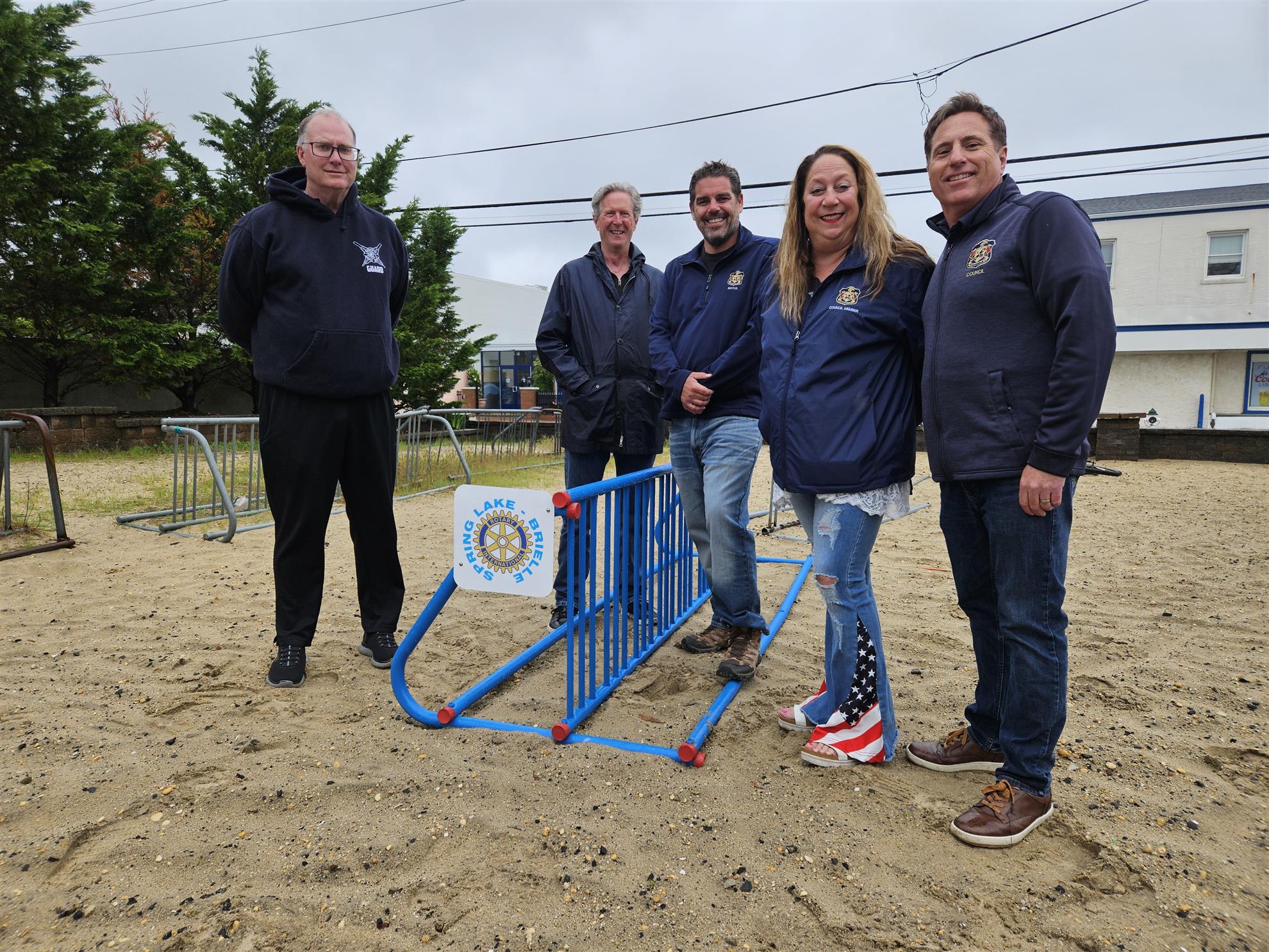 Rotary donates three bike racks to Manasquan (Coast Star) | Rotary Club ...