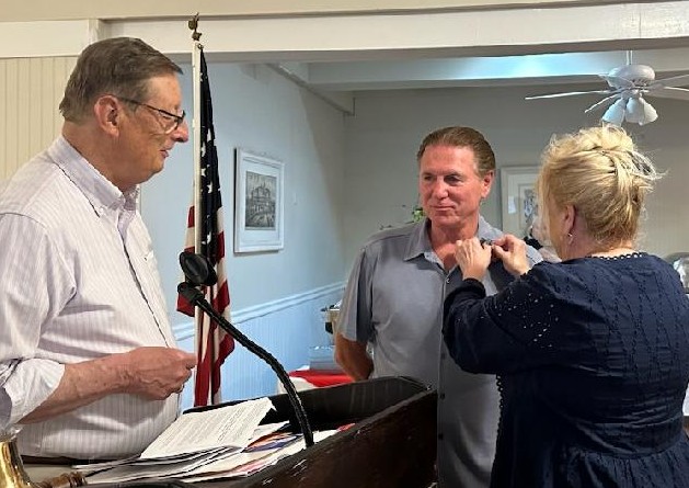 John Andiorio is sworn in as Rotary member | Rotary Club of Spring-Lake ...