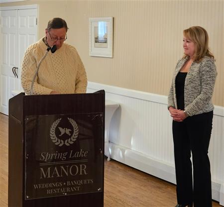 Nancy Gagne' is inducted as a member of Rotary Club | Rotary Club of ...