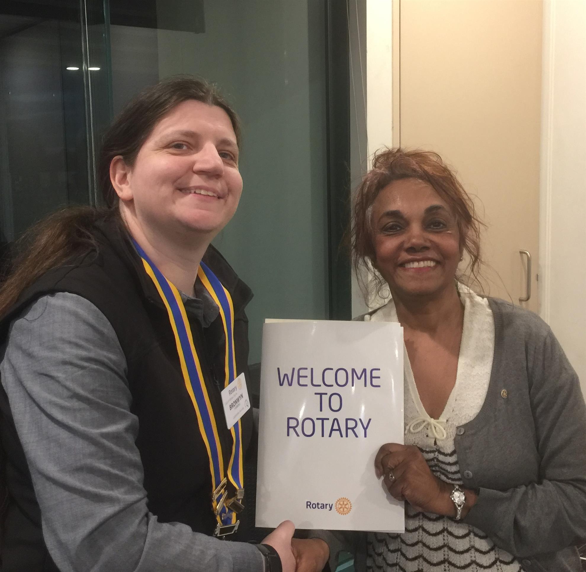 Welcome Mandy- Transferring from Brimbank Central RC... | Rotary Club ...
