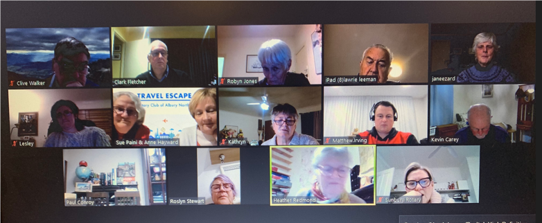 We meet on-line, come and join us | Rotary e-Club of Change Makers