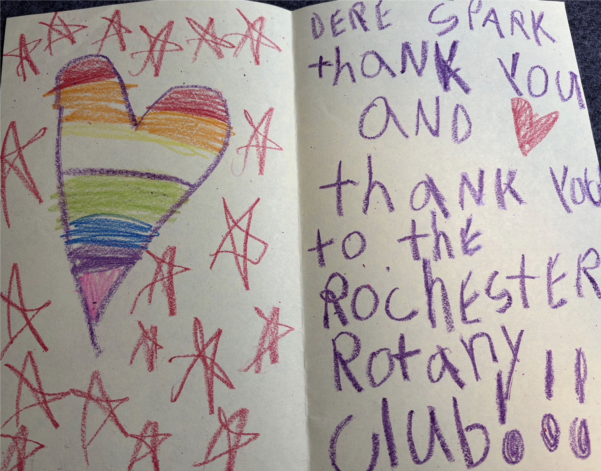 MY BOOK DAY - NOTES OF GRATITUDE | Rotary Club of Rochester Risers