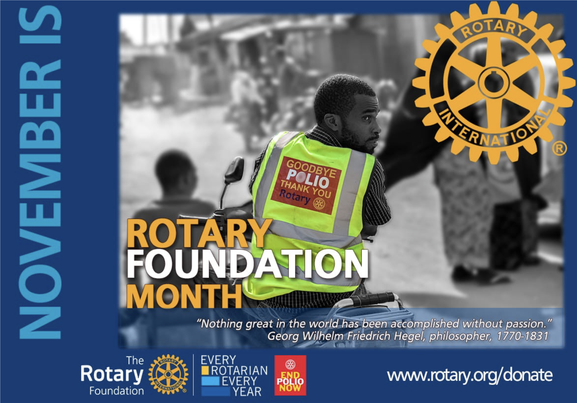 ROTARY FOUNDATION MONTH | Rotary Club of Rochester Risers
