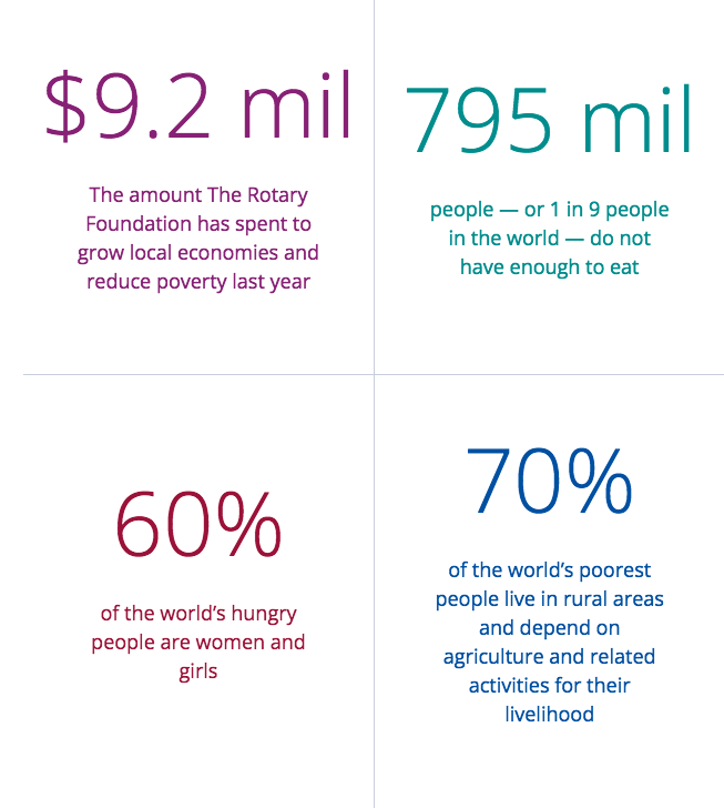 Rotary's Areas of Focus - Community Economic Development | Rotary Club ...